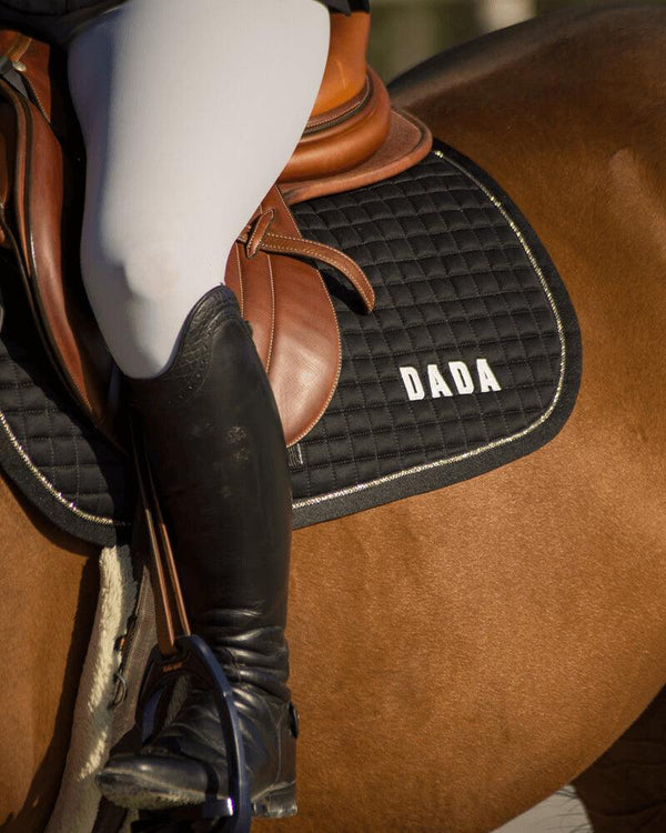 Dada Sport - Henri Saddle Pad - Black - Exceptional Equestrian