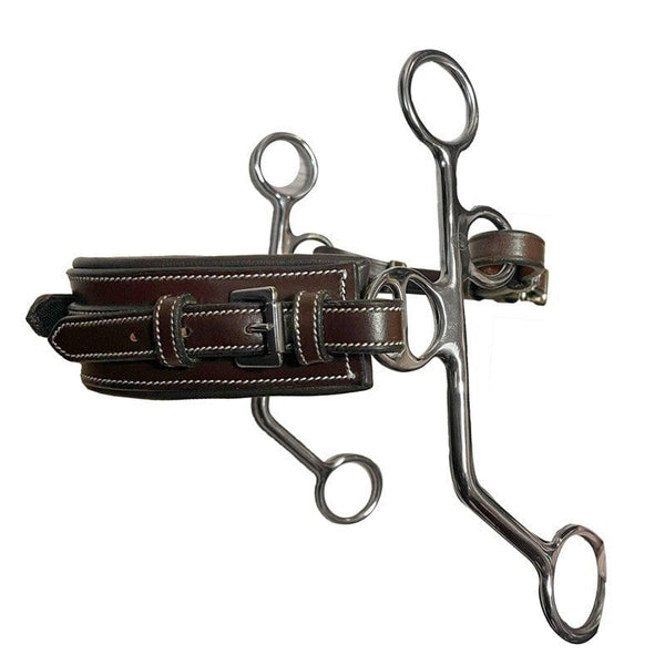 Jump'In Full cheek leather Hackamore rectangle nose - Exceptional ...