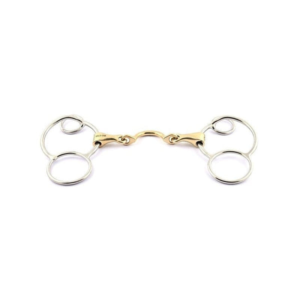 JUMP'IN French Mouth German 3 Ring Bit w/ High Port - Exceptional ...