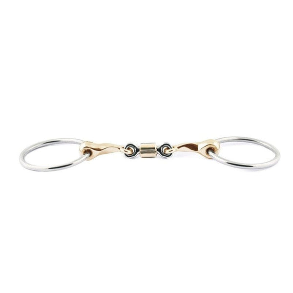 JUMP'IN French Link Twisted Bit with Roller | Exceptional Equestrian